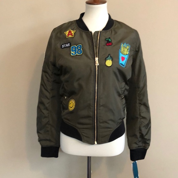 Sebby | Jackets & Coats | Sebby Vintage Looking Bomber Style Quilted ...